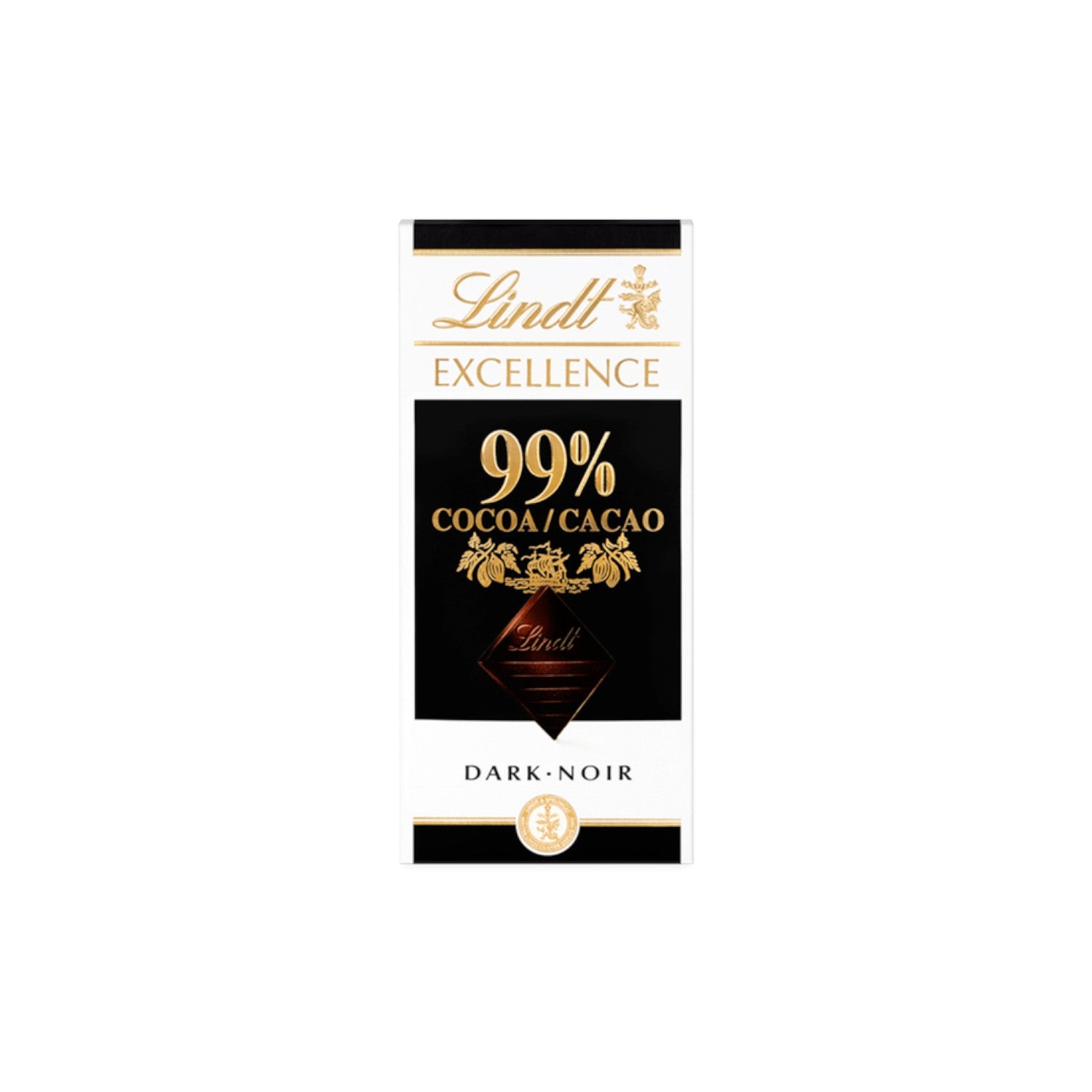 Lindt Excellence Dark 99% Cocoa Chocolate Bar 50g – Chefsneed