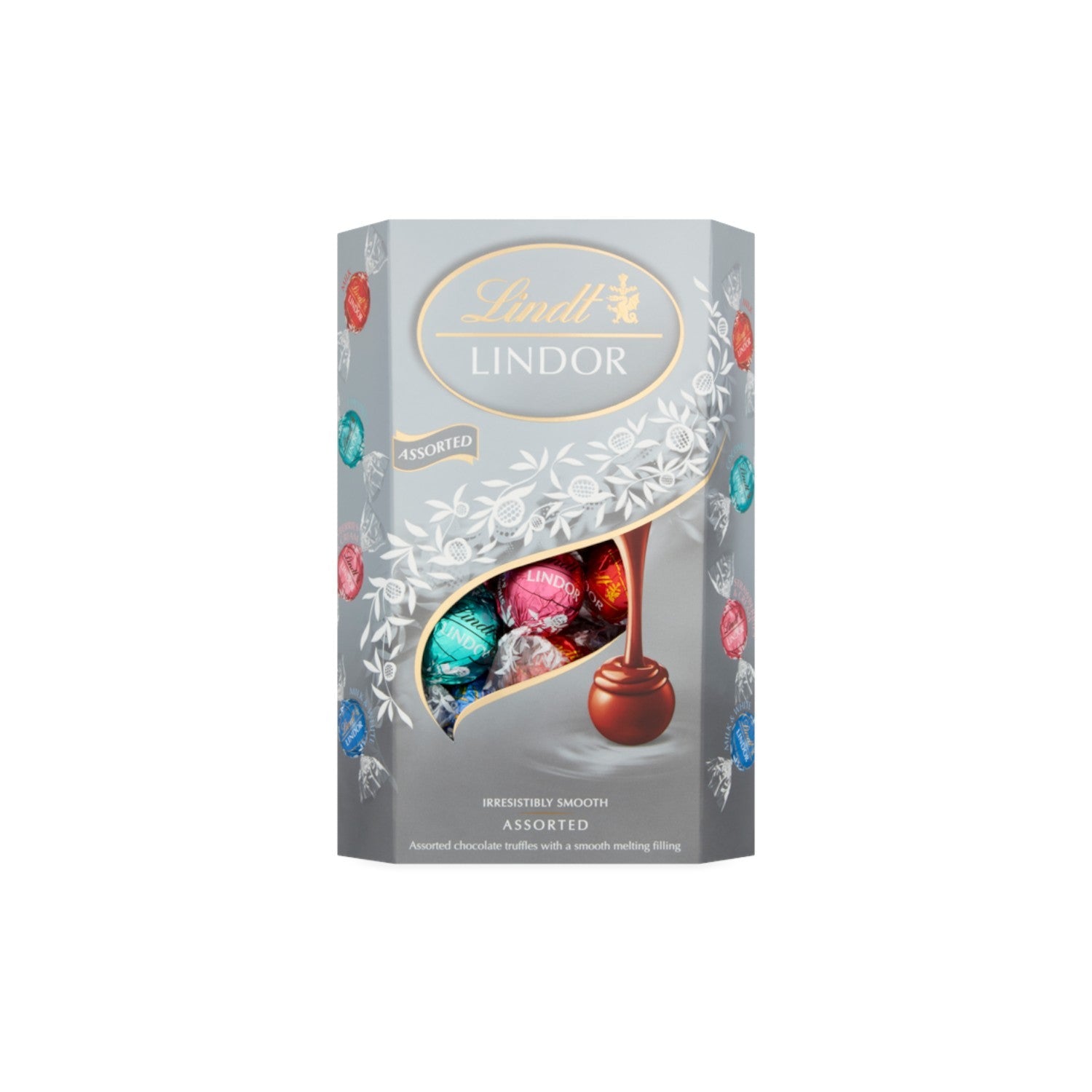 Lindt Lindor Silver Assorted Truffles 337g – Chefsneed