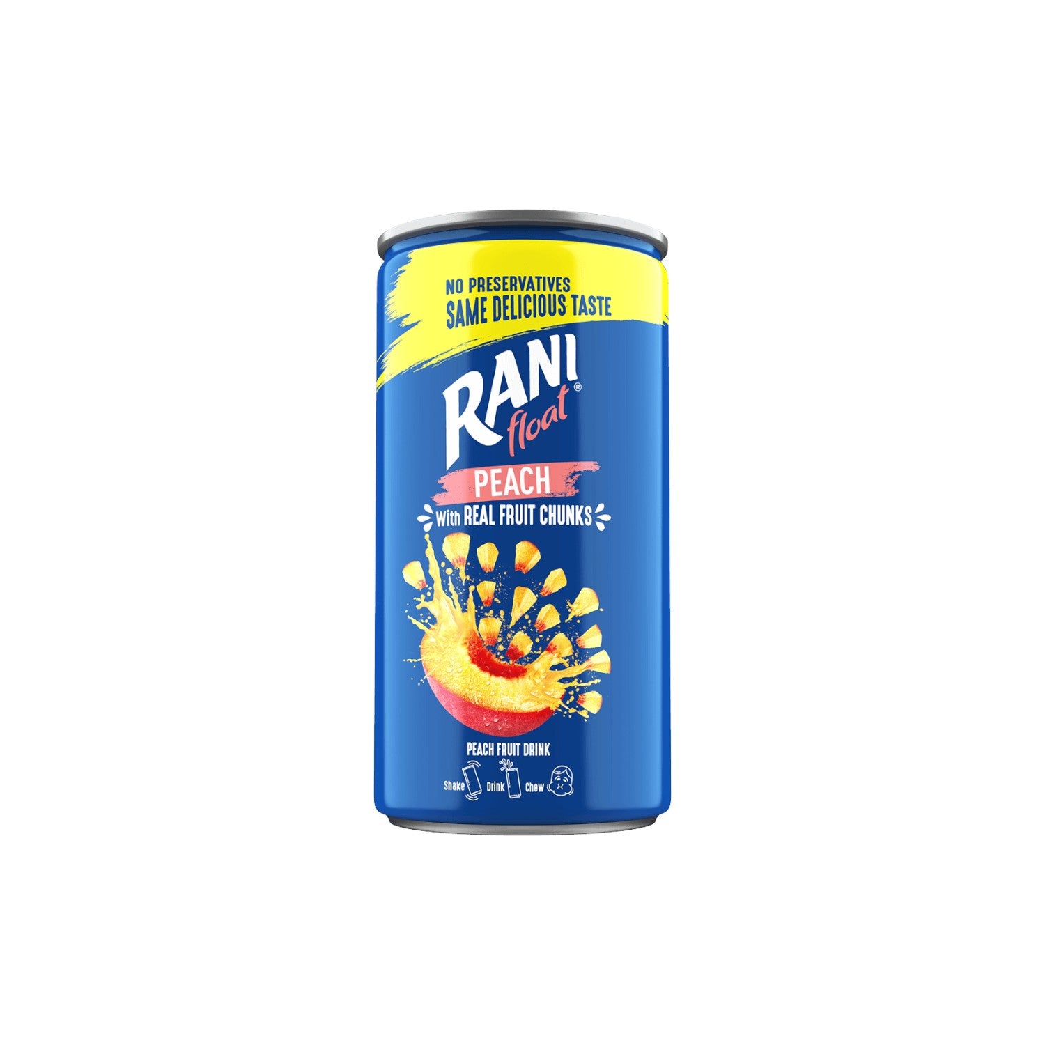RANI Float Peach Fruit Juice (With Real Fruit Chunks) – Chefsneed
