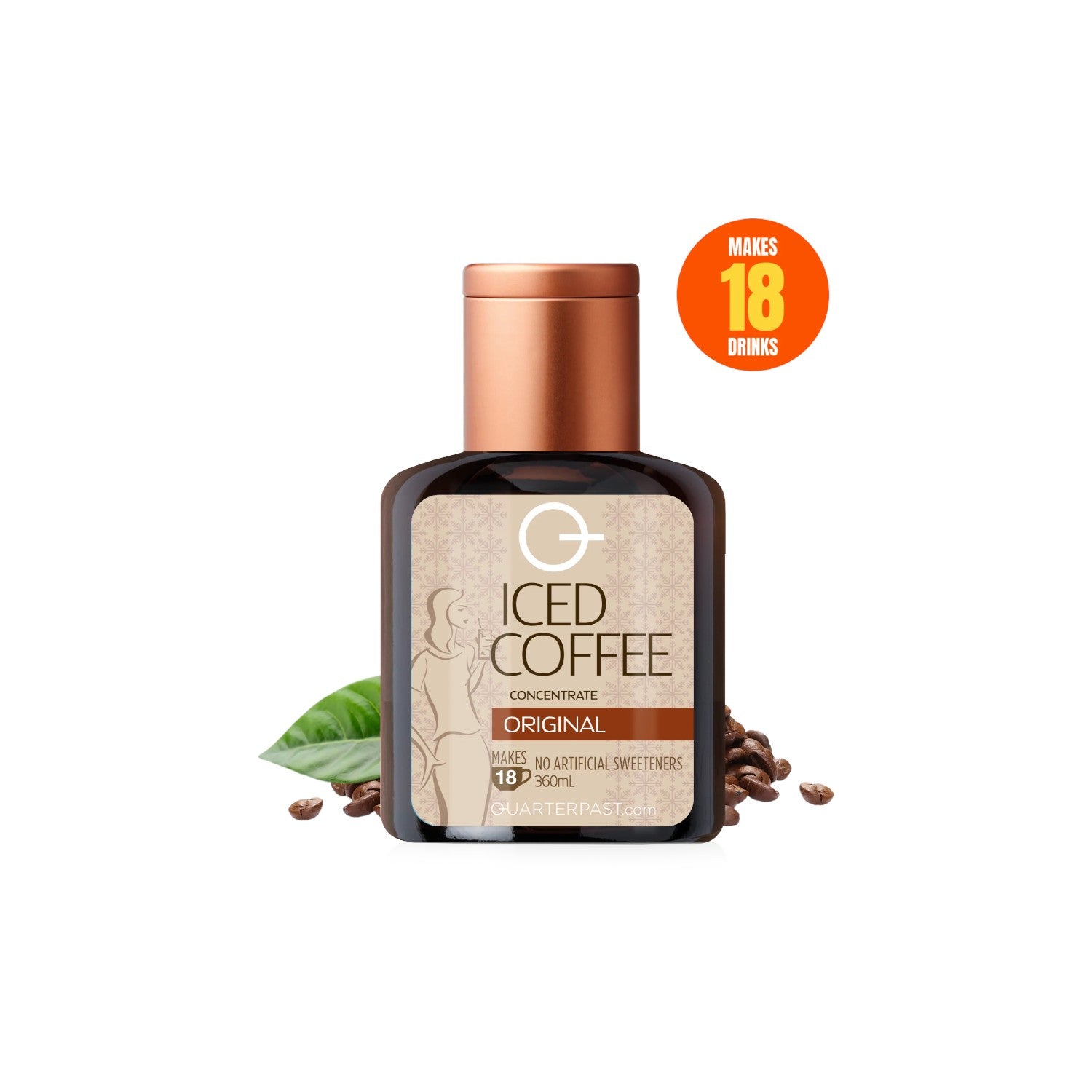 QUARTERPAST Original Iced Coffee Concentrate 360ml – Chefsneed