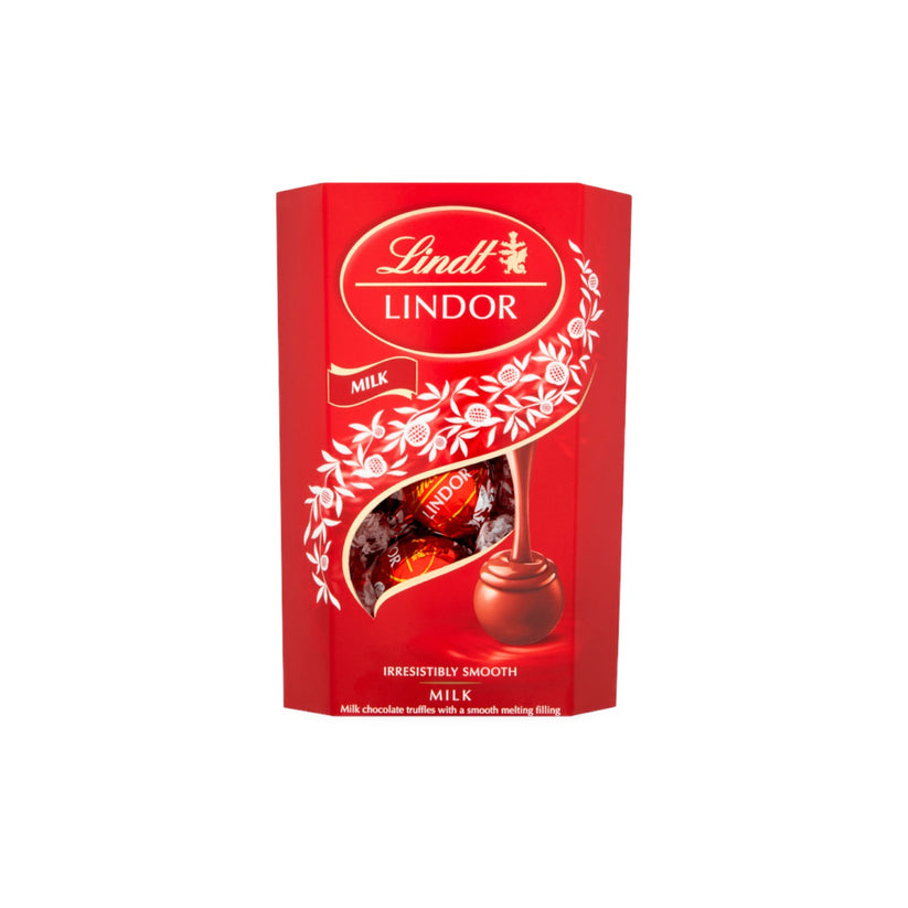 Lindt Lindor Milk Chocolate Truffles Box 200g – Chefsneed