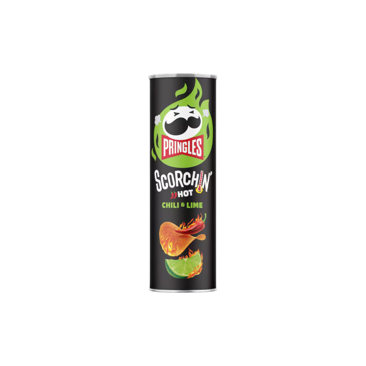 PRINGLES Scorchin Hot Chili & Lime Flavored Potato Crisps 158g – Chefsneed