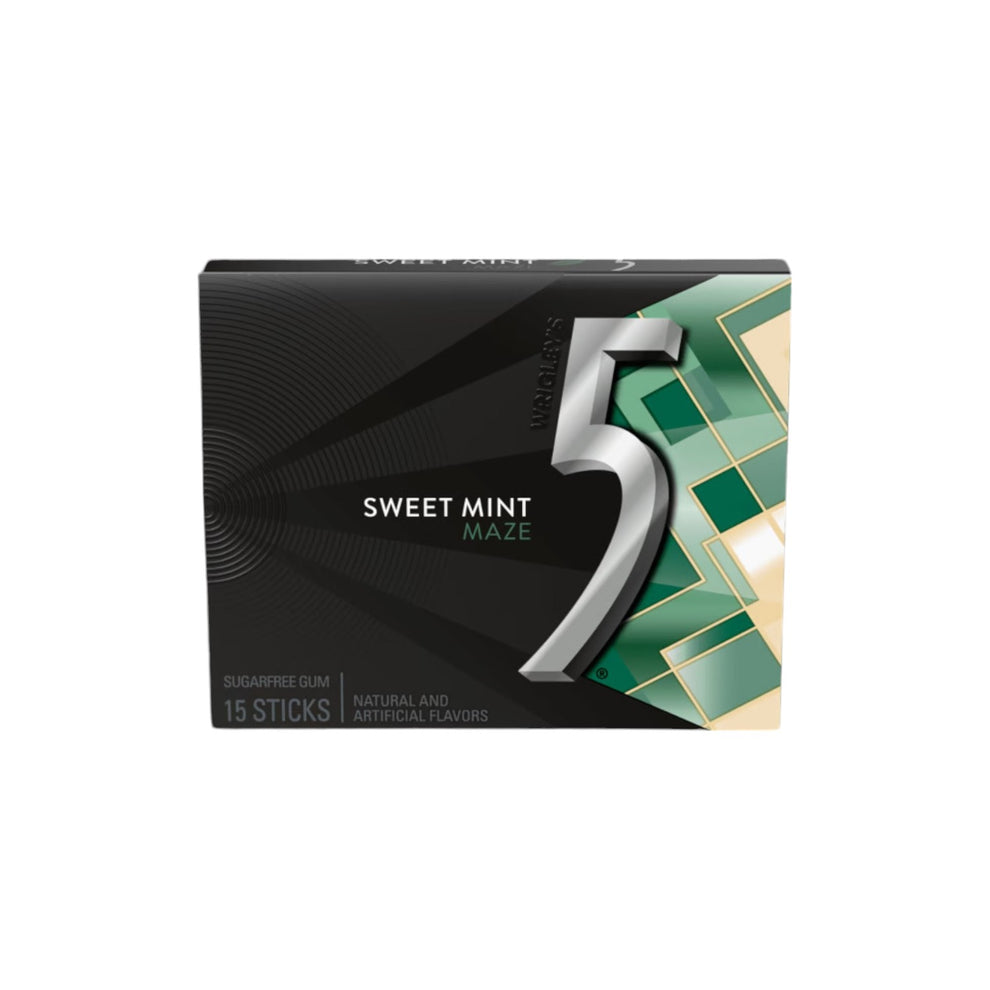 5 Gum Sweet Mint Sugarfree Chewing Gum (15 sticks) – Chefsneed